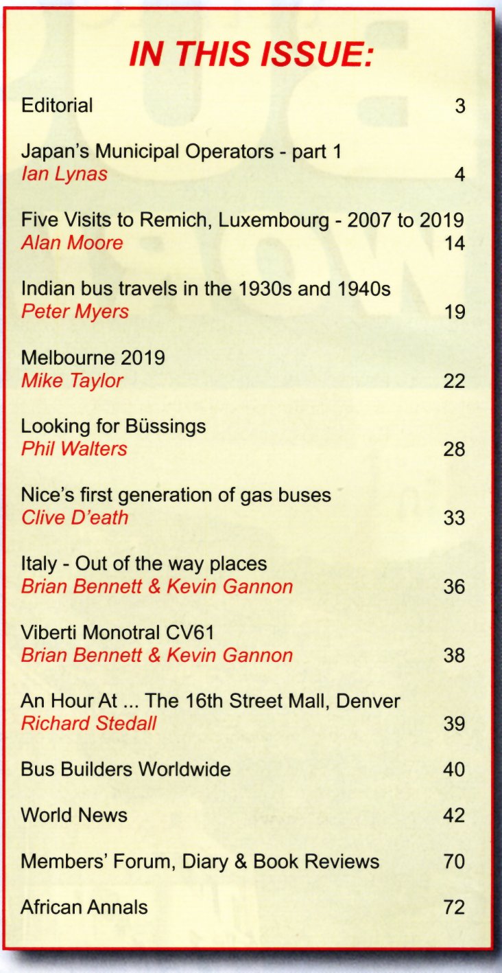 Buses Worldwide Magazine – Buses Worldwide